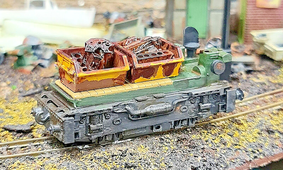 009 Freelance Skip Carrier for Kato 11-109 Chassis 3D Print in ...