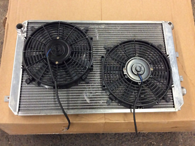 Ron Davis Racing Aluminum Radiator w/ Fans Dragster CUSTOM Built 11 ...