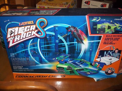 Race Track Toy Rail System Remote Control RC Car Twist Build Flexable ...