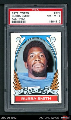 1972 Topps #278 Bubba Smith All-Pro Colts Michigan St PSA 8 - NM/MT | eBay