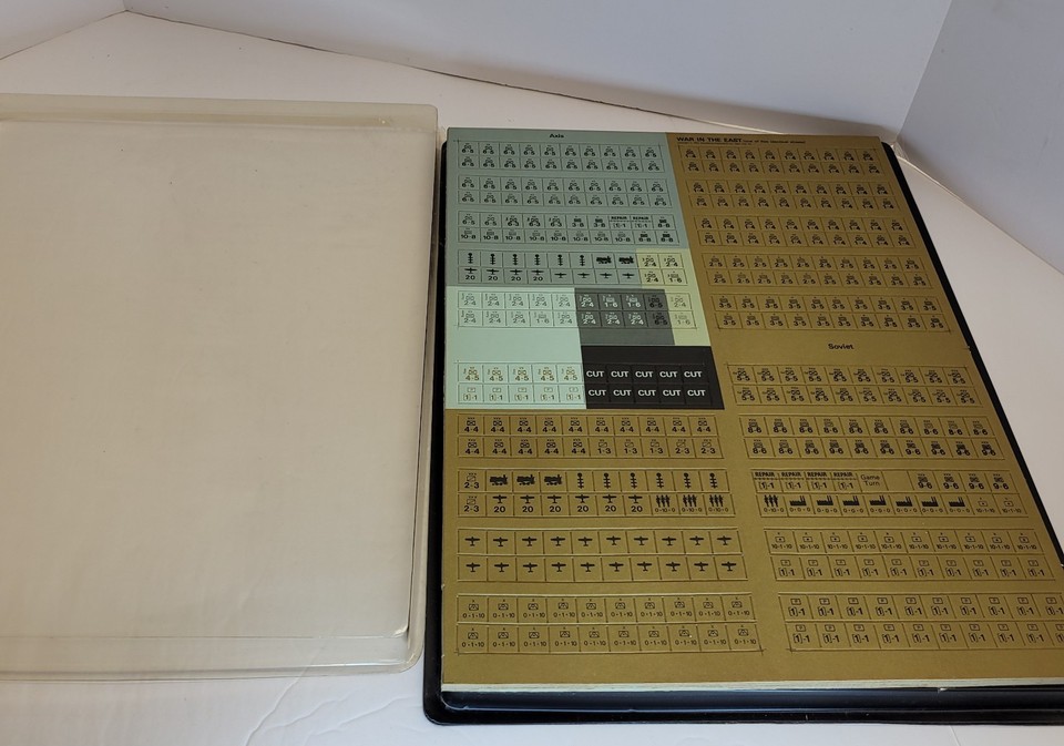 SPI Tray Game 1974 - WAR In The EAST (1st Ed) Russo-German Conflict ...