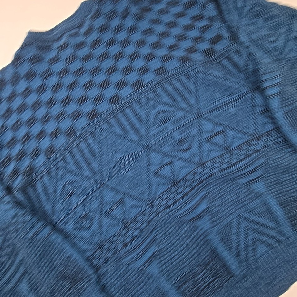 VINTAGE MCGREGOR BLUE BLACK SWEATER MEN'S SIZE LARGE CREW NECK MULTI ...