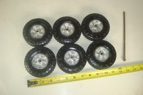 6 BUDDY L ORIGINAL MACK QUARRY DUMP TRUCK WHEELS PART OR CUSTOM LK ...