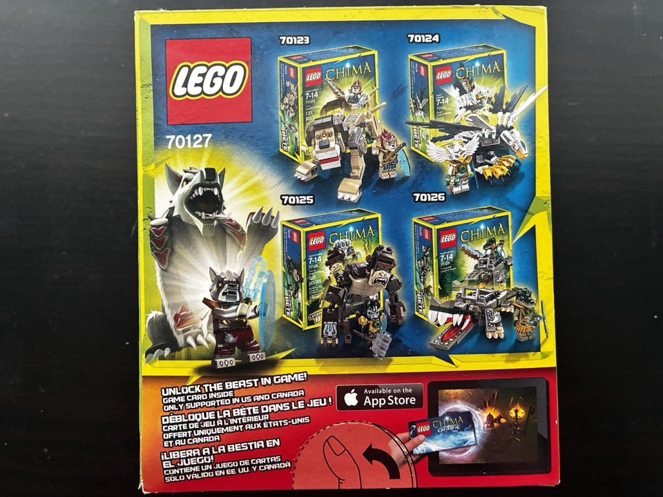 LEGO LEGENDS OF CHIMA: Wolf Legend Beast (70127) 673419211185| eBay
