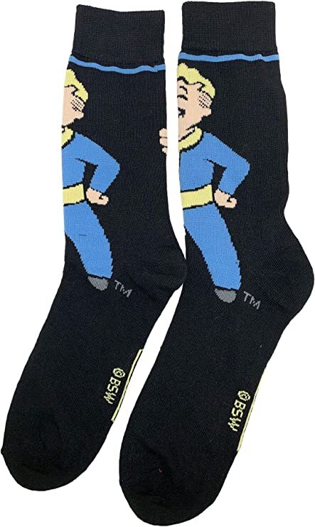 Fallout 4 Vault Boy Crew Socks | eBay