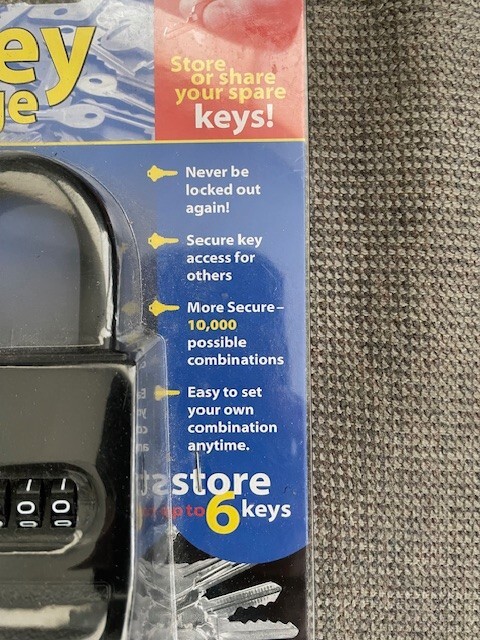 Shur Lok SL-100W key storage lock box | eBay