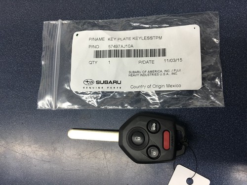 New Genuine Subaru Replacement Keyless Remote Key Fob 2010-2014 Legacy ...