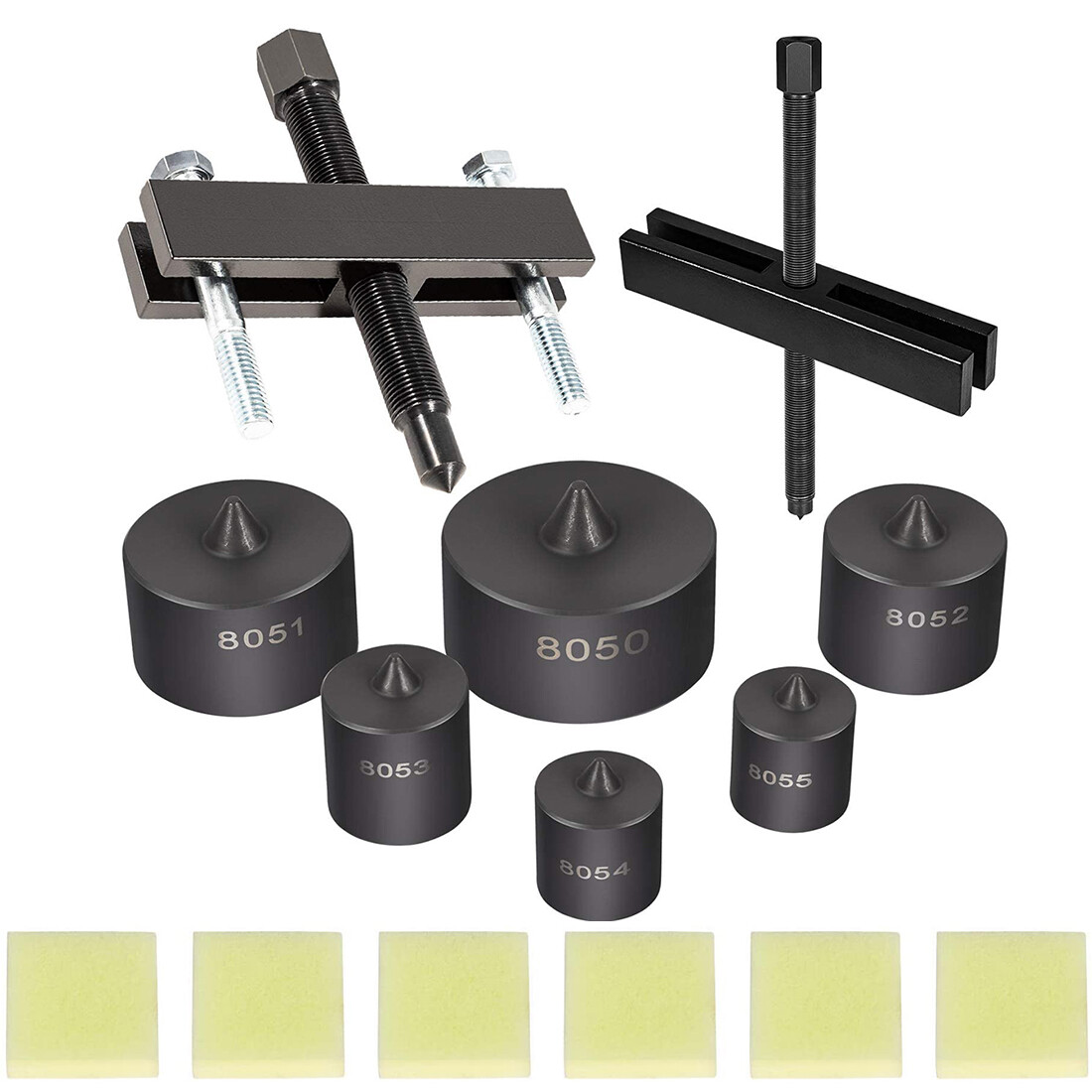 8056 Shaft Protector Set +7393 Gear Pulley Pullers +522 Large Gear ...