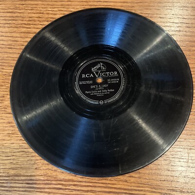 Perry Como with Orchestra 78 rpm A Bushel And A Peck / She’s A Lady RCA ...