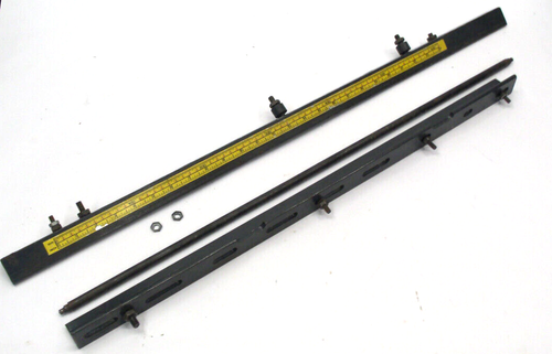 Craftsman 113 Series 10" Table Saw Guide Rails, Rod, Bolts & Spacers | eBay