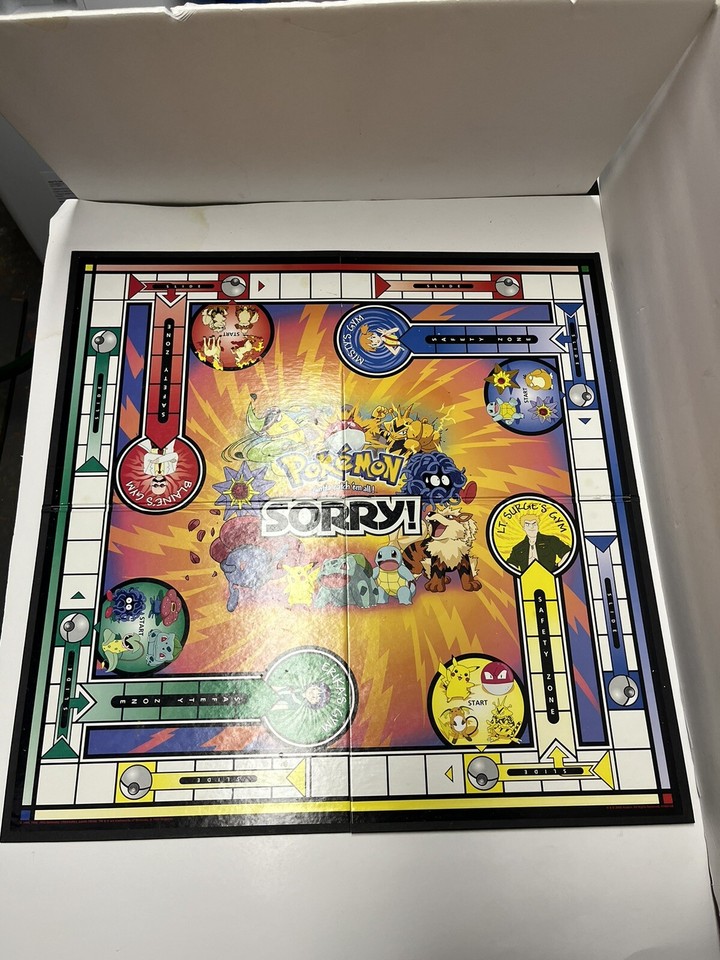 Pokemon Sorry Board Game 2000 - Replacement Playing Board Only | eBay