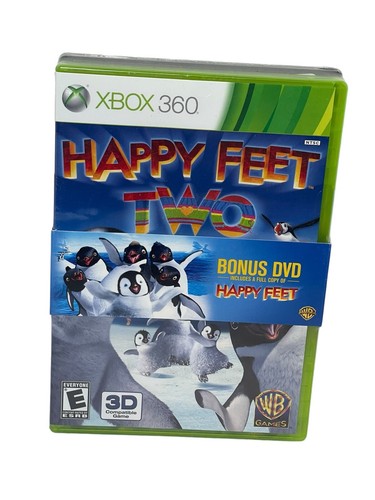 Happy Feet Two - Xbox 360 Game and Happy Feet DVD Combo Pack - New Rare ...