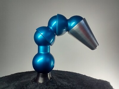 CNC Lathe Anodized Short Coolant Nozzle Locking Type 14mm Ball USA Made ...