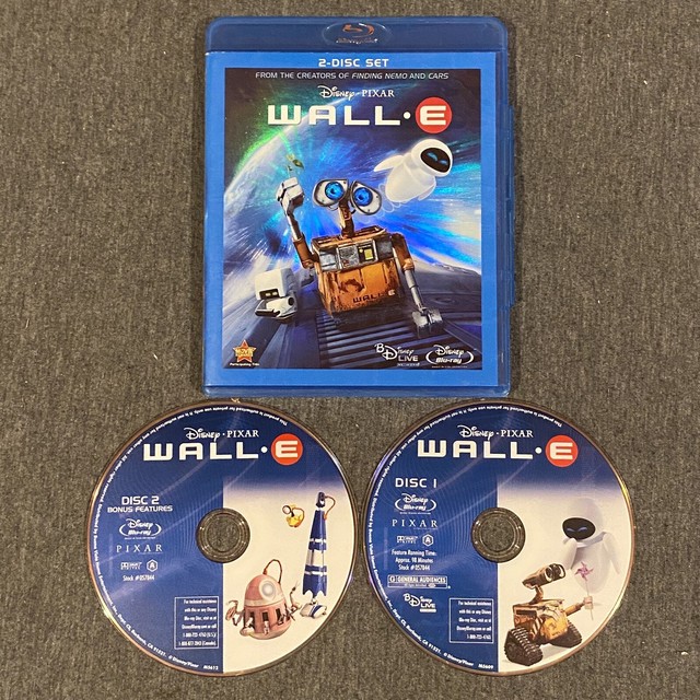 Wall-E (Blu Ray, 2008, 2-Disc Set, Widescreen) Disney Pixar's | eBay