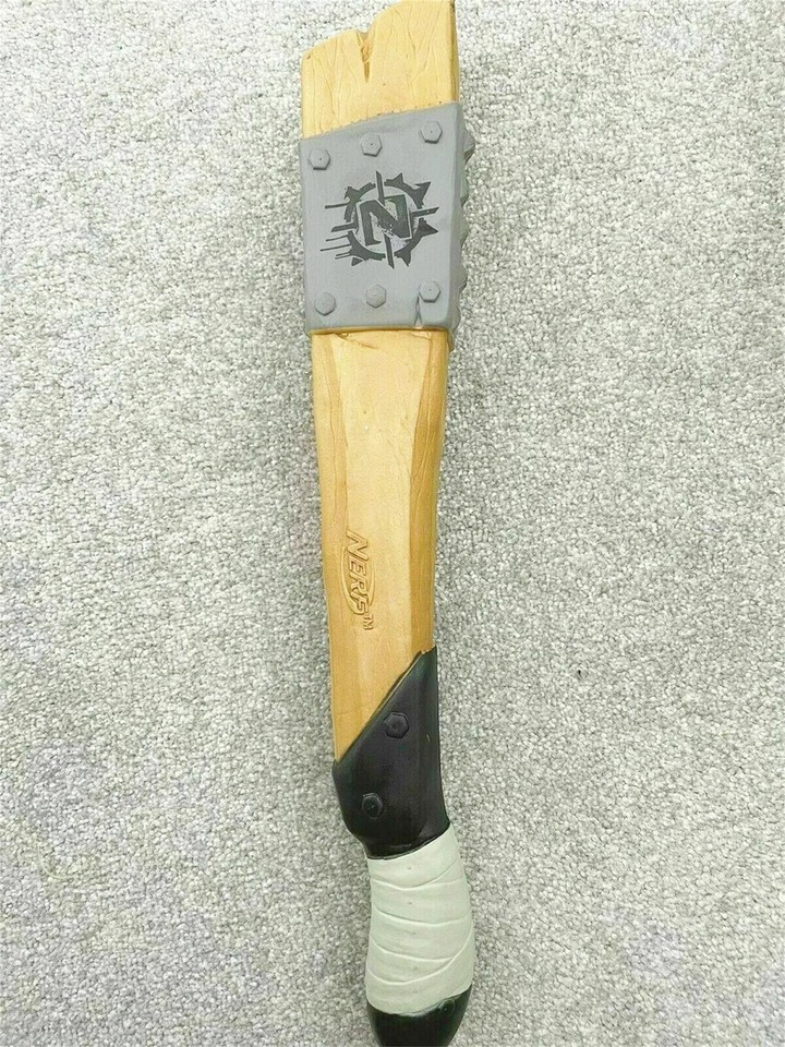 NERF Rare Foam Zombie Strike Melee Weapon 2x4 Foam /Z Bat Role-play ...