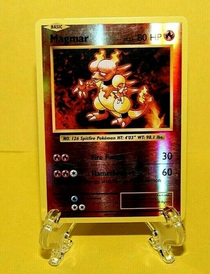 Magmar Lv.24 80 HP 2016 Collectible Pokemon Trading Card | eBay