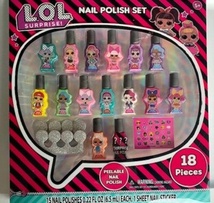 NEW LOL Surprise Nail Polish Set With Stickers & Toe Separators ...