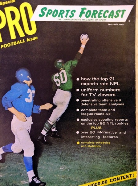 Vintage Pro Football Magazines-1959-1961-lot of five | eBay