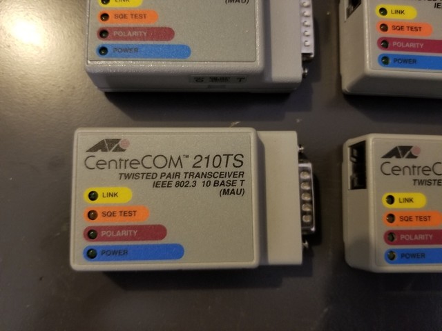 Allied Telesis CentreCOM 210TS - transceiver AT 210TS AT-210TS AT210TS ...