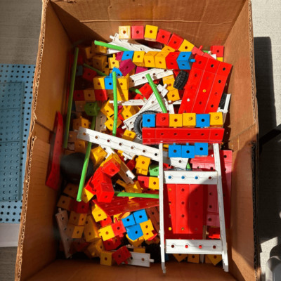 Huge Lot Of Vintage Mattel Tog’l Building Blocks & Accessories | eBay