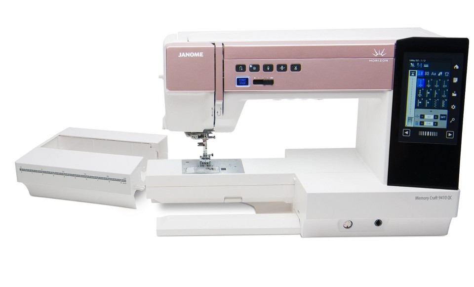 Janome Memory Craft 9410 Sewing and Quilting Machine + $400 Kit ...