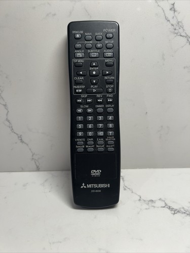 Mitsubishi DD-6030 DVD Player Remote Control | eBay