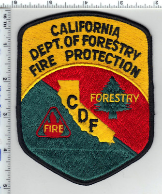 California Dept. of Forestry Fire Protection CDF3rd Issue Shoulder ...