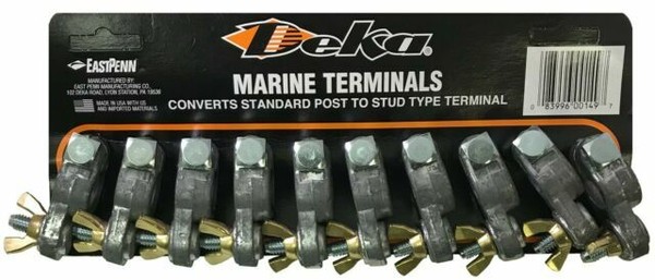 DEKA 00149 Universal Marine Terminal for Post Terminal Batteries 1 PC ...