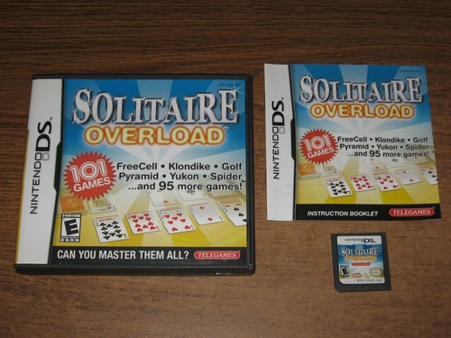 Solitaire Overload (Nintendo DS, 2007) Complete 834815005048| eBay