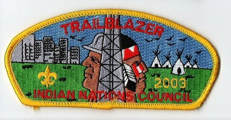 Boy Scout Indian Nations Council Trailblazer 2003 CSP/SAP SA-25 | eBay