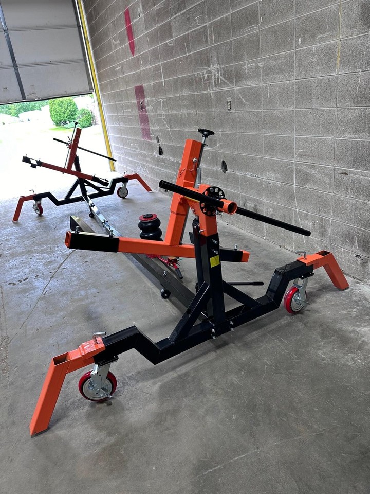 Auto Hydraulic Car Rotisserie Automotive Car Twirler 4500 lb Capcty | eBay