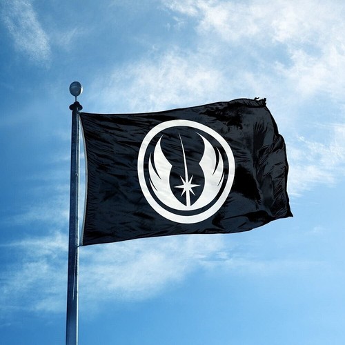 Flag Jedi Order Star Wars Empire 3x5 Galactic Banner Alliance 3x5ft ...