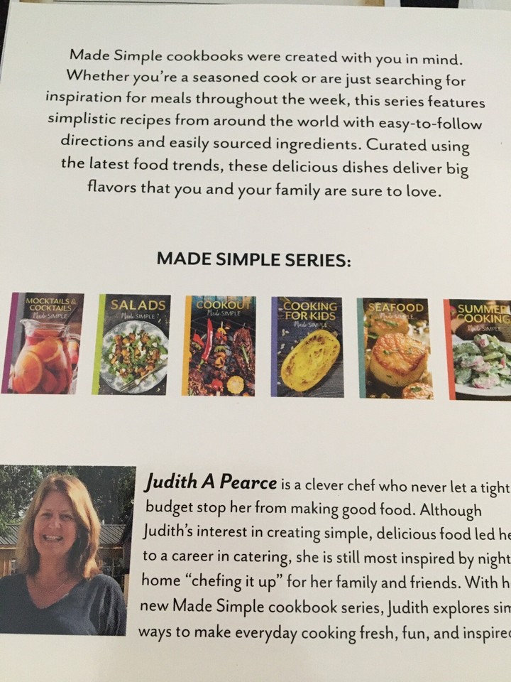 Cooking For kids Made Simple by Judith A. Pearce - Flowerpot Press | eBay