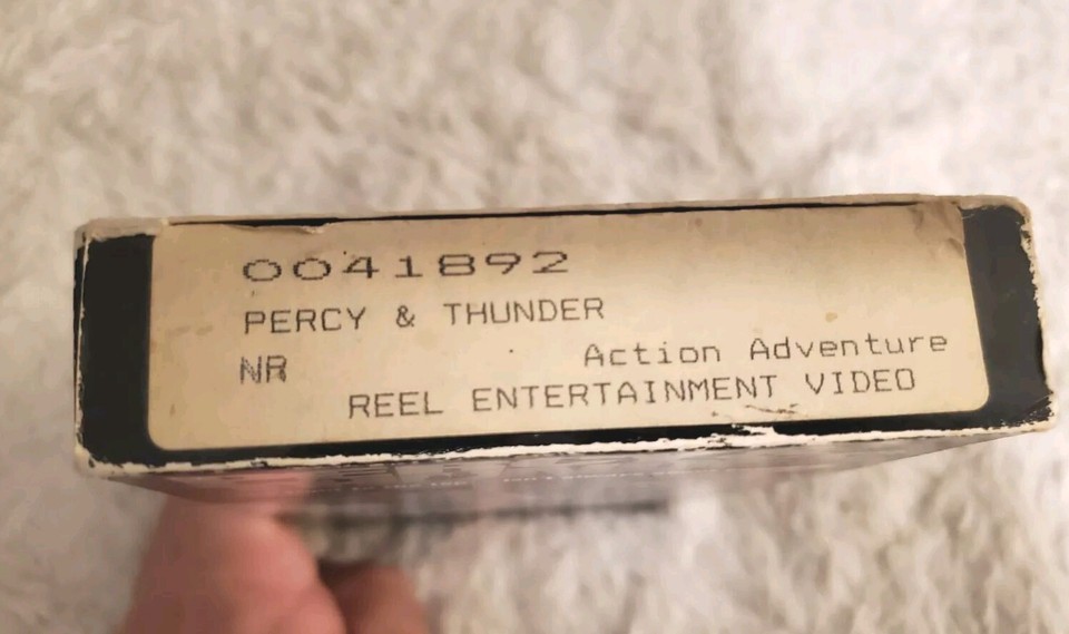 PERCY & THUNDER VHS 1995 Boxing JAMES EARL JONES Billy Dee Williams ...