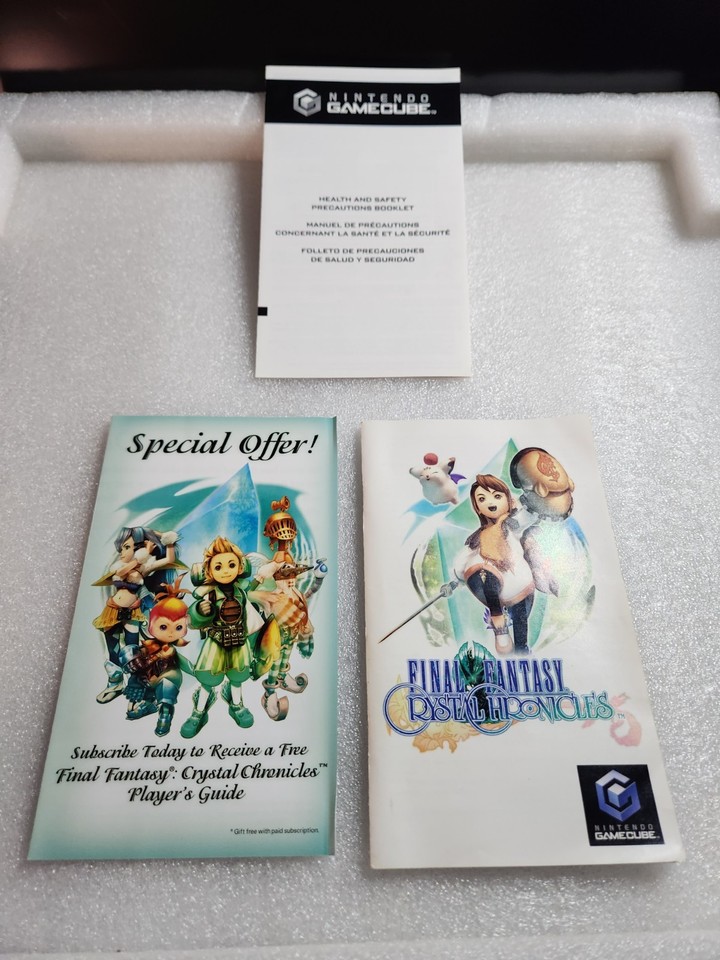 Final Fantasy Crystal Chronicles (Nintendo GameCube, 2004) CiB ...