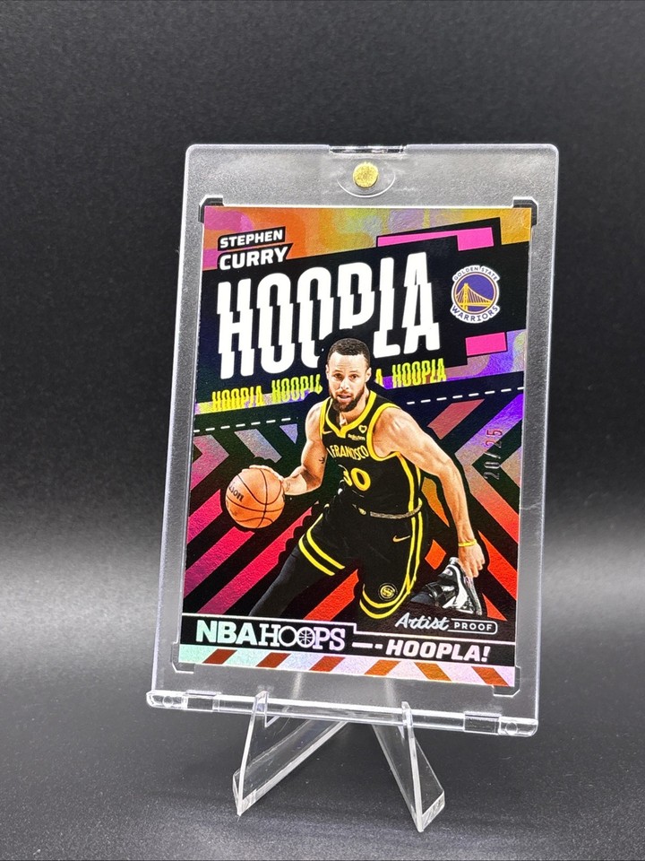 Stephen Curry 2024-25 Panini Hoops Hoopla! Silver Artist Proof /25 #9 ...