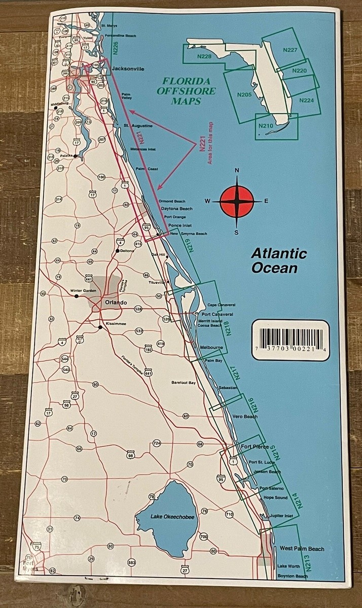 Map Of Ponce Inlet Fl