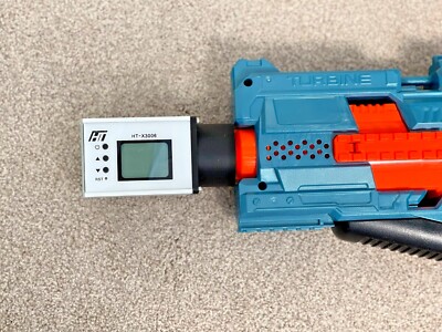 Nerf Blaster Chronograph and Mount for HT-X3006 Air Gun Rifle Chrono ...