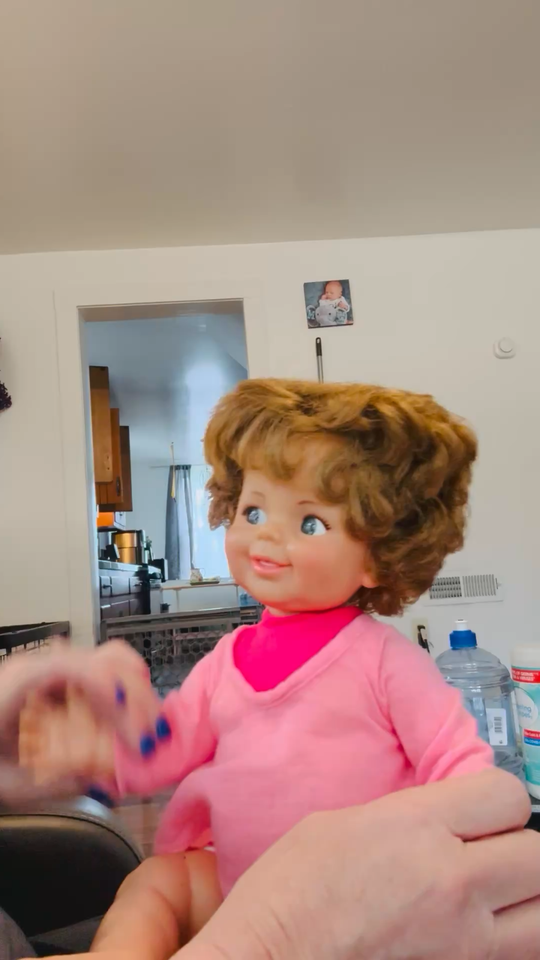 older 1968 adorable GIGGLES DOLL no giggle | eBay