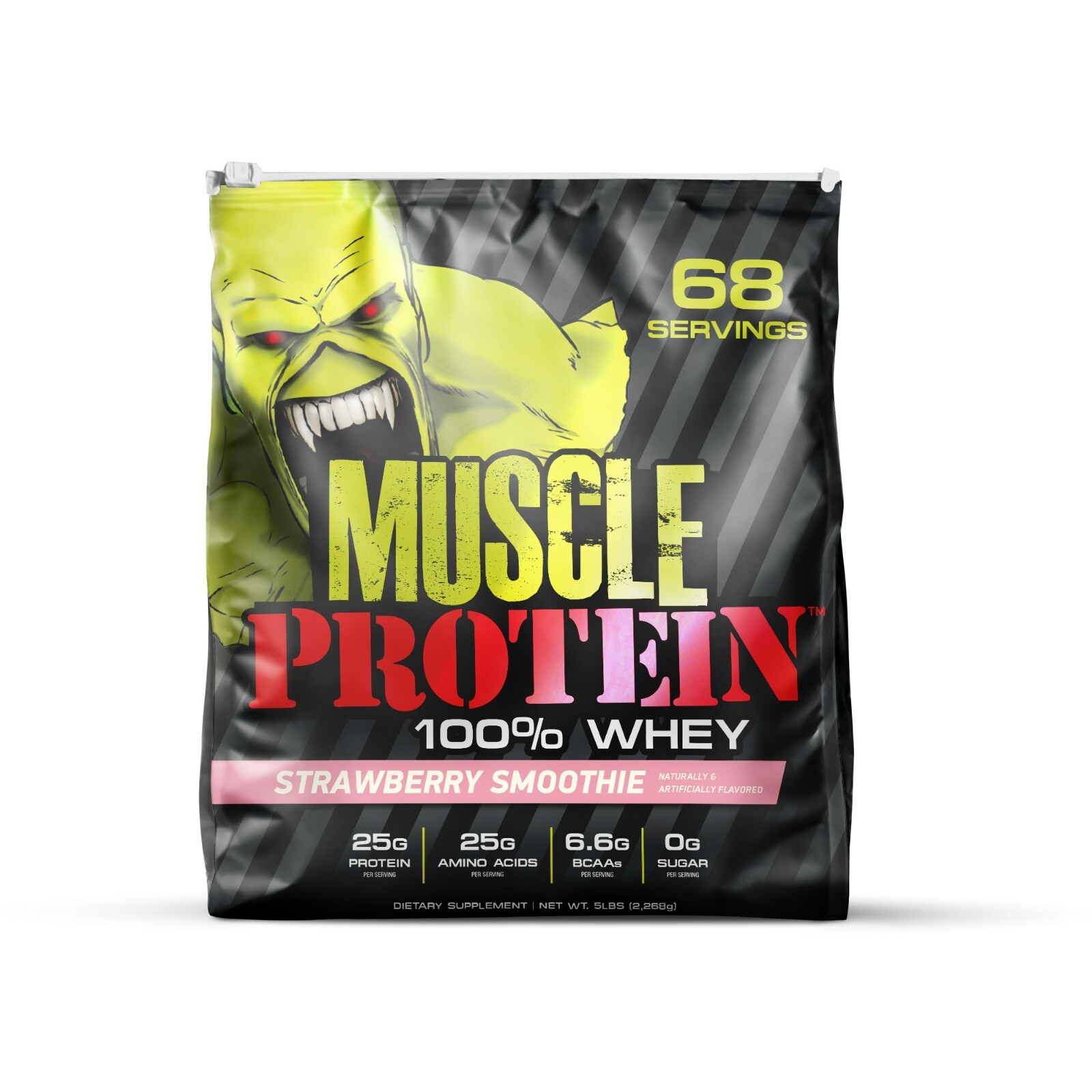 Muscle Whey Protein Powder 15LB 204 Servings – Build Lean Muscle ...