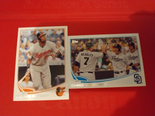 2013 topps Update baseball 2 card lot | eBay