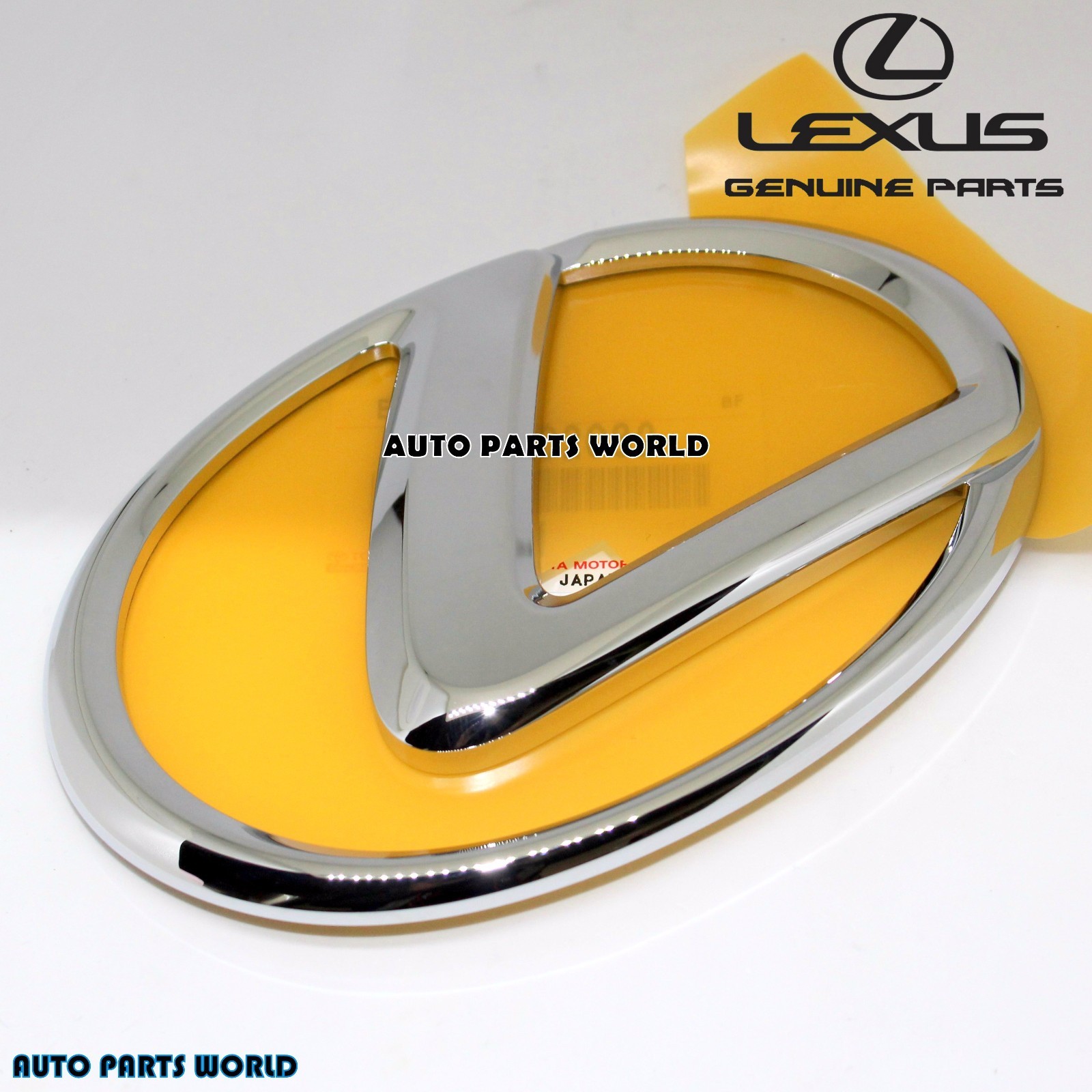 GENUINE LEXUS ES350 RX350 LS460 FRONT GRILLE EMBLEM W/O PRECRASH 90975 ...