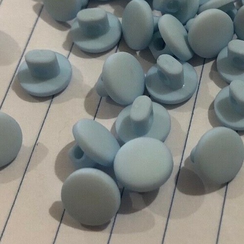 10 Light Blue Shank Buttons 9mm A18-21 AUSSIE SELLER | eBay Australia