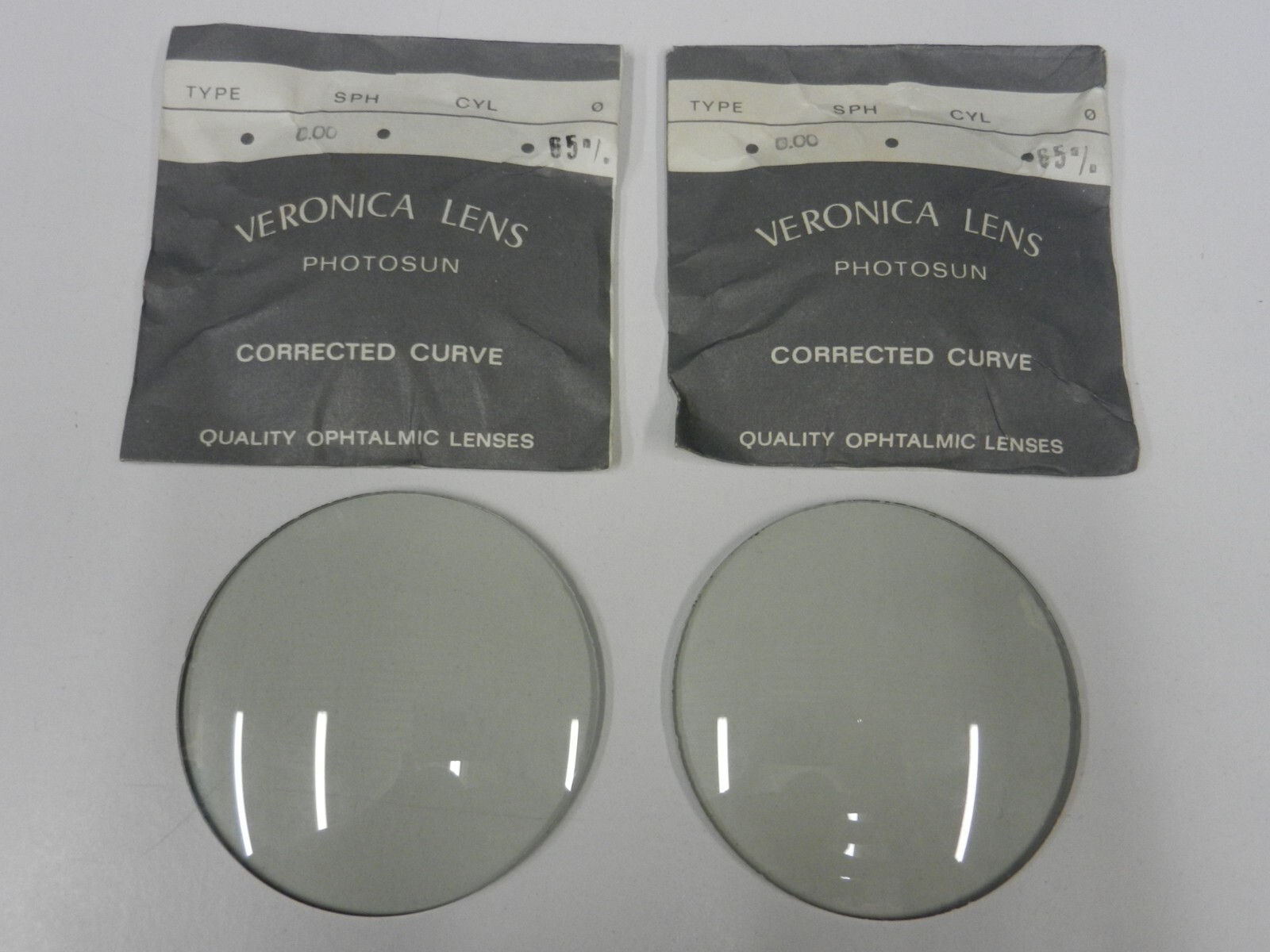 Rare Vintage VERONICA LENS Photosun Pair New Round Su… - Gem