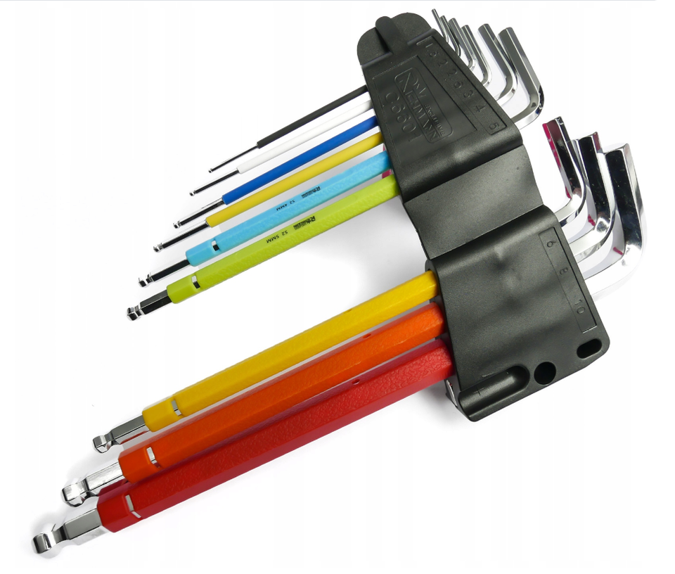 RICHMANN Torx tamperproof Security, Hex allen key set 18 pcs, ball tip ...