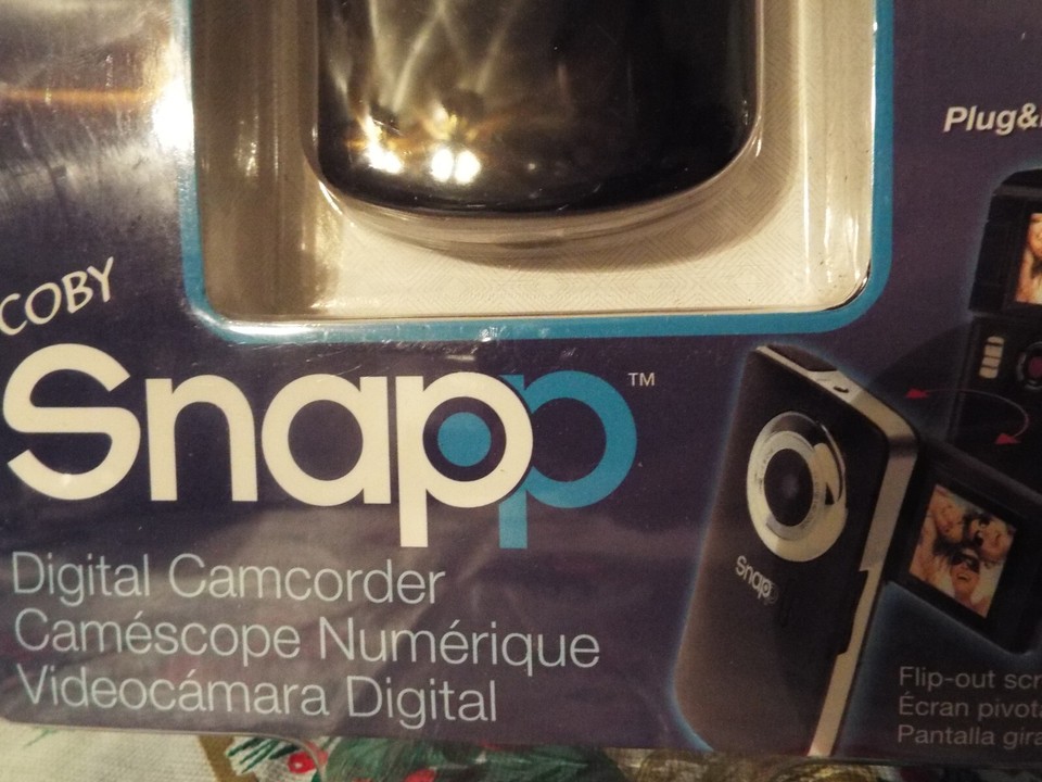 COBY Snapp Digital Camcorder Model CAM3001S - Factory Sealed | eBay