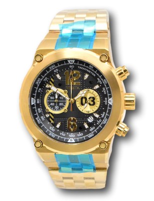 Invicta Aviator Pilot Men's 50mm Gold Stainless Fly-Back Chronograph ...