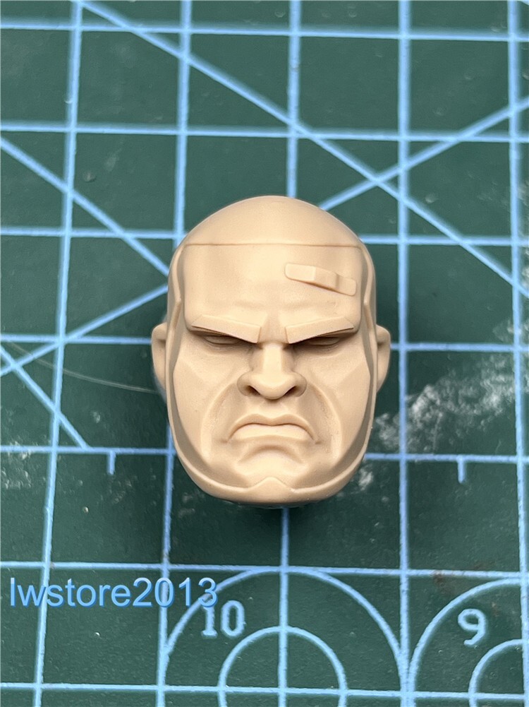 1:6 Fat Angry Punk Man Head Sculpt Carved For 12" Male Action Figure ...