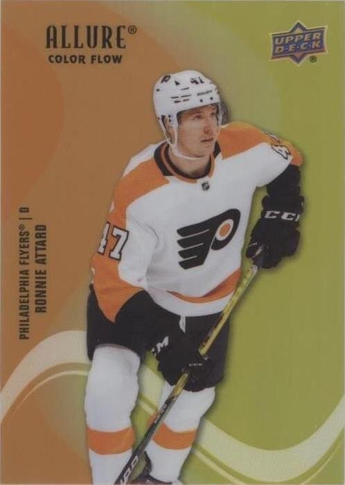 2022-23 Upper Deck Allure - Color Flow Ronnie Attard #SF-62 Orange ...