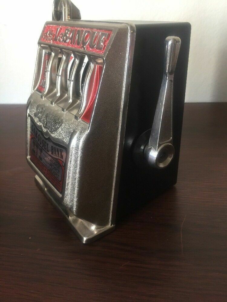 Vintage Toy Slot Machine Bank Carousel Le Banque | eBay